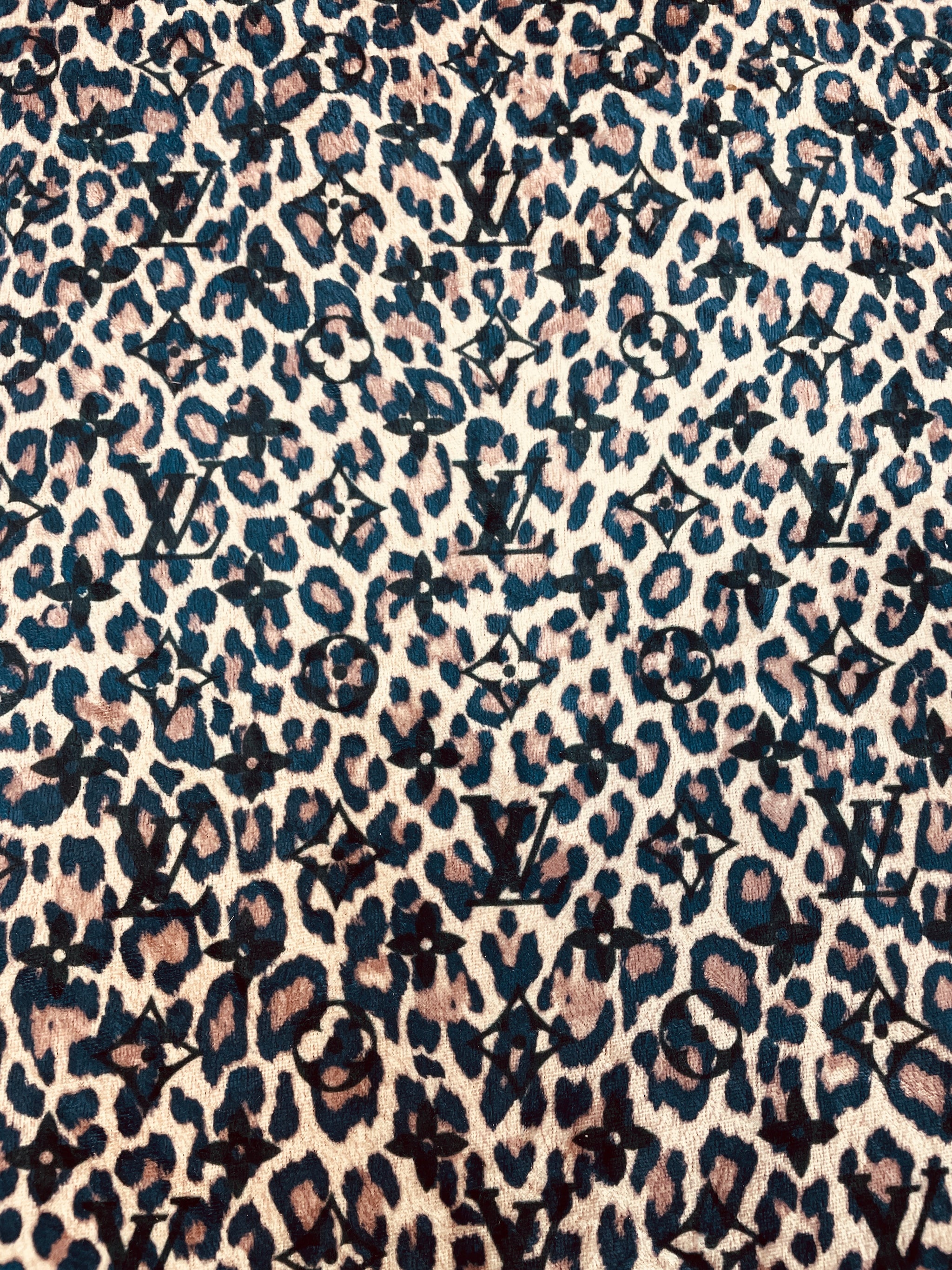 Louis Vuitton Logo Cheetah Print – designerfabricscenter