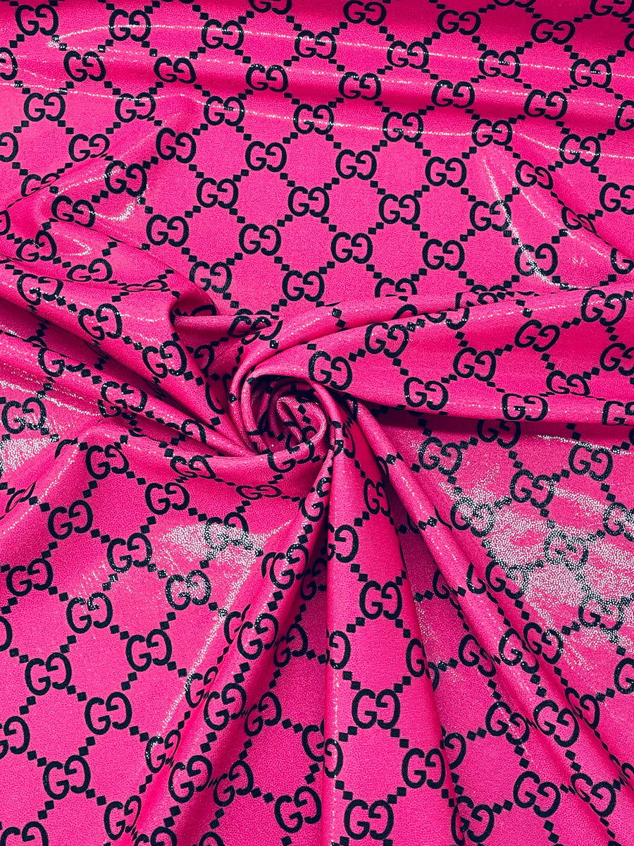Gucci Hot Pink Stretch Vinyl – designerfabricscenter